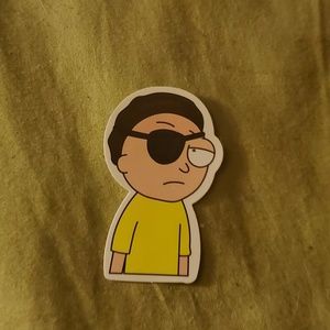 Other | One Eyed Morty Sticker | Poshmark